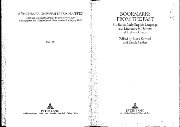 (PDF) The Intriguing Inscriptions of the Gandersheim Runic Casket Revisited