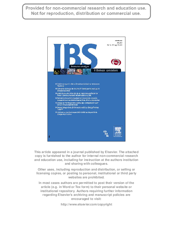 (PDF) IgG index and Reiber diagram interpretation with Protis2 in ...