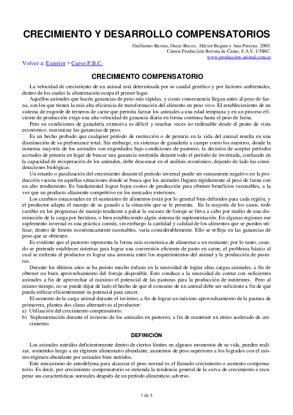 (PDF) EL CRECIMIENTO COMPENSATORIO