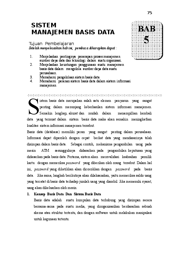 (DOC) Bab5-sistem-man-basis-data