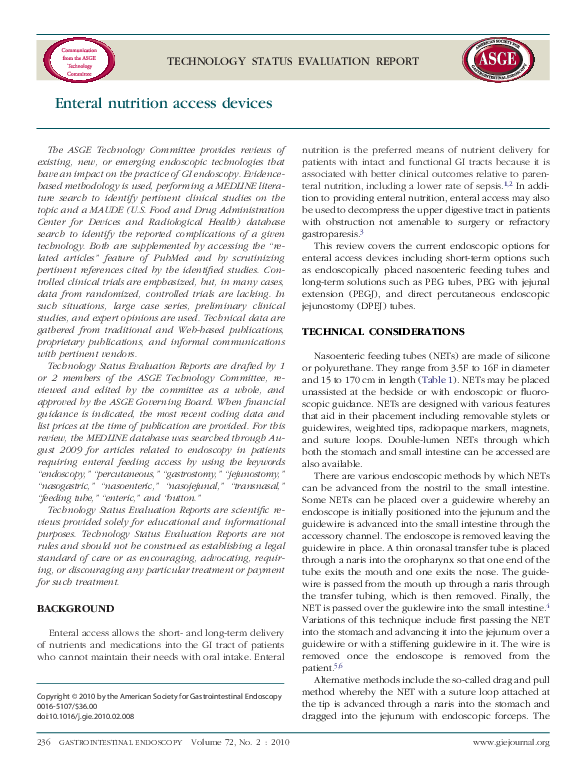 (PDF) A call to action: the development of enteral access safety teams ...