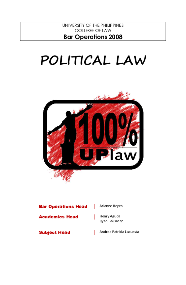 (PDF) political law-final edited