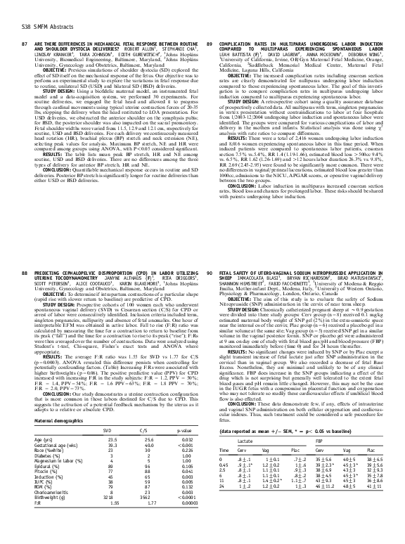 (PDF) Predicting cephalopelvic disproportion (CPD) in labor utilizing ...