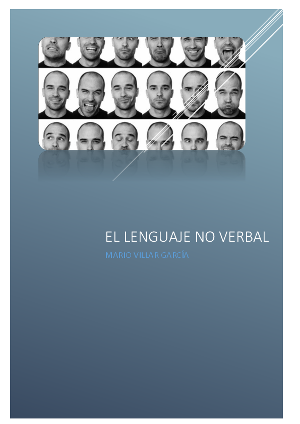 (PDF) EL LENGUAJE NO VERBAL