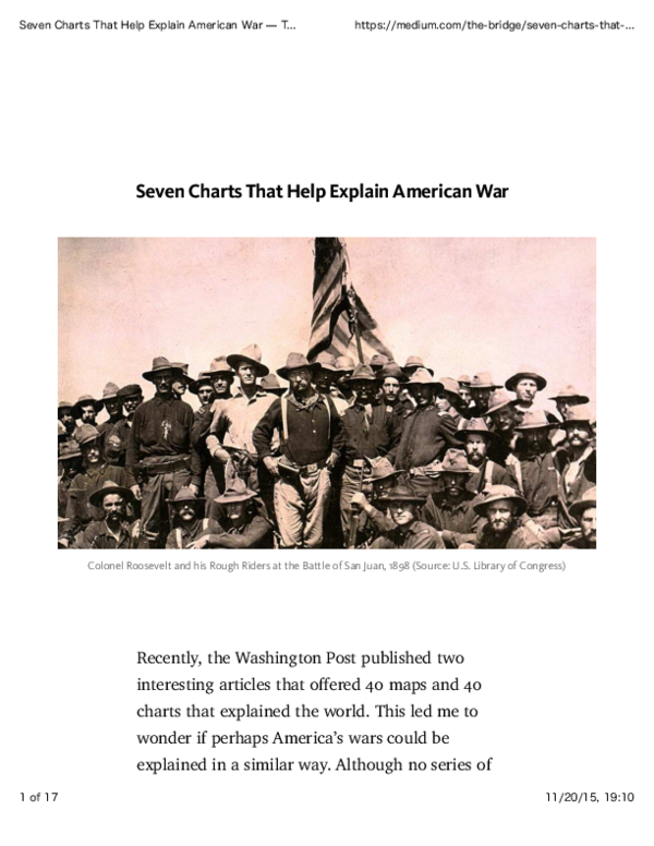 (PDF) Seven Charts That Help Explain American War
