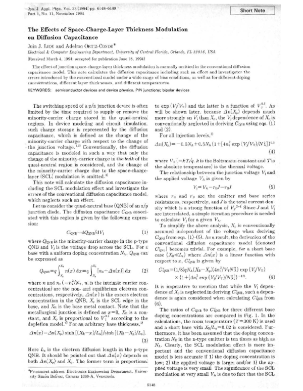 (PDF) The effects of space-charge-layer thickness modulation on ...