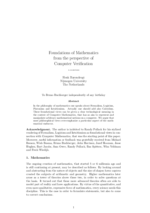 Qu 'est ce qu 'une conjecture - Automaths