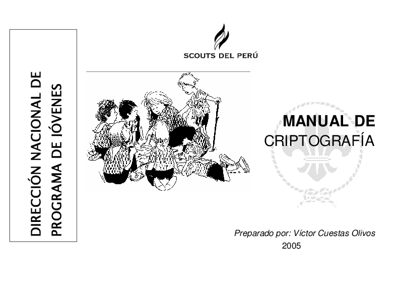 (PDF) MANUAL DE CRIPTOGRAFÍA