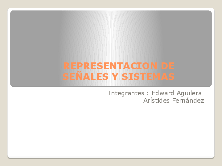 (PPT) TRANSFORMADA DE HILBERT