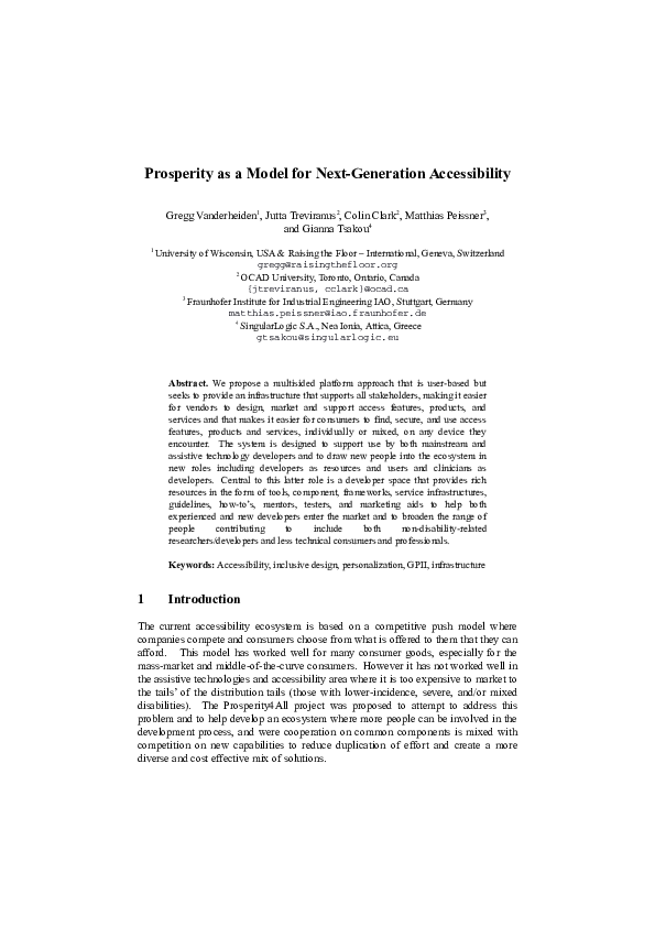 (DOC) Prosperity as a Model for Next-Generation Accessibility