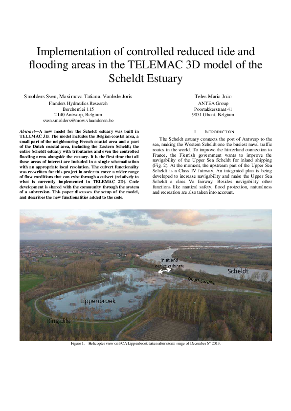 (PDF) Implementation of controlled reduced tide and flooding areas in ...