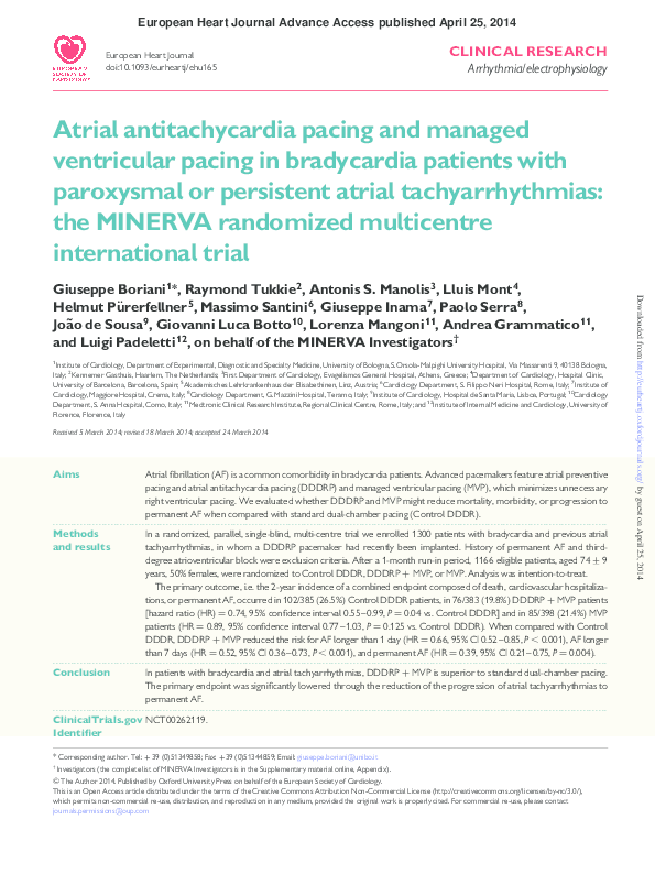 (PDF) Atrial reverse electrical and structural remodeling by pacing ...