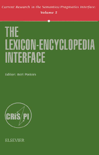 The lexicon - encyclopedia interface