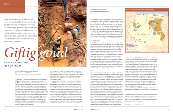 (PDF) Giftig Goud: Kwikvervuiling in Suriname