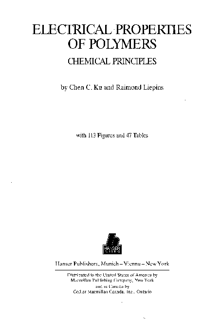 (PDF) ELECTRICAL PROPERTIES