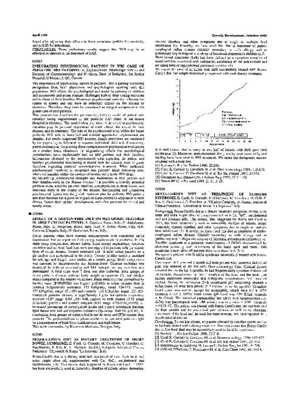 (PDF) Rezza-Cardi's diet as treatment of sandifer syndrome