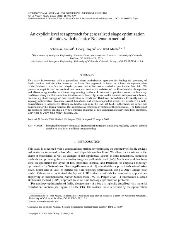 (PDF) An explicit level set approach for generalized shape optimization ...