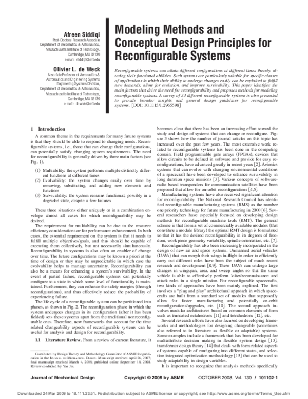 (PDF) Modeling Methods and Conceptual Design Principles for ...