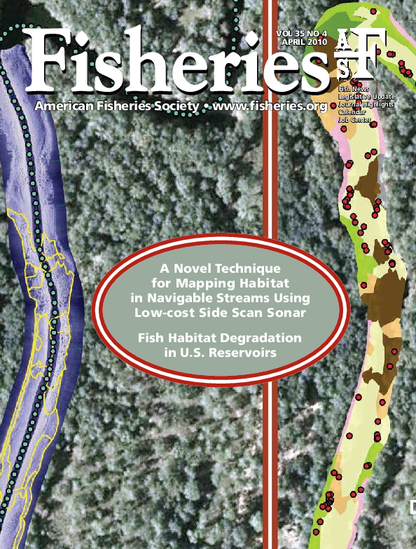 Pdf A Novel Technique For Mapping Habitat In Navigable Streams Using Low Cost Side Scan Sonar