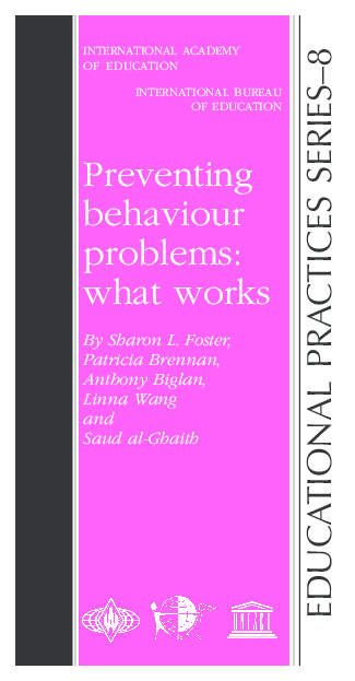 (PDF) Preventing behaviour problems: what works