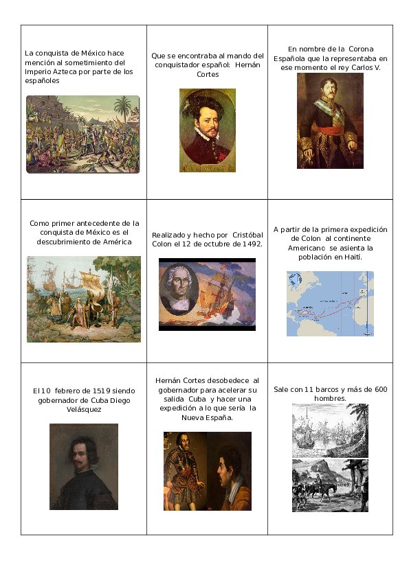 (DOC) La conquista de Mexico