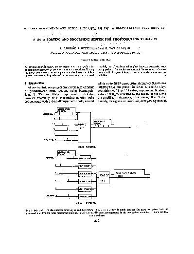 (PDF) A data sorting and processing system for photoneutron research