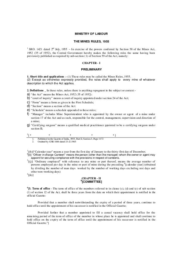 (PDF) Mines rules