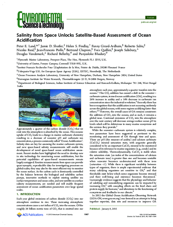 (PDF) Salinity from Space Unlocks Satellite-Based Assessment of Ocean ...