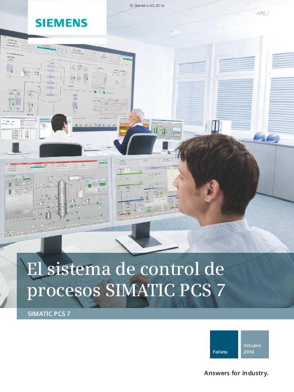 (PDF) El sistema de control de procesos SIMATIC PCS 7