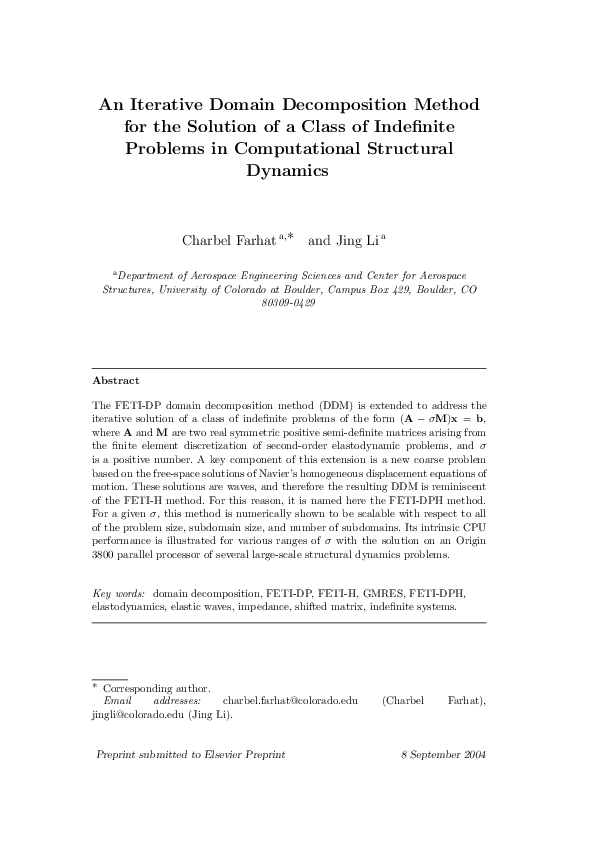 (PDF) A More General Version of the Hybrid-Trefftz Finite Element Model by Application of TH ...