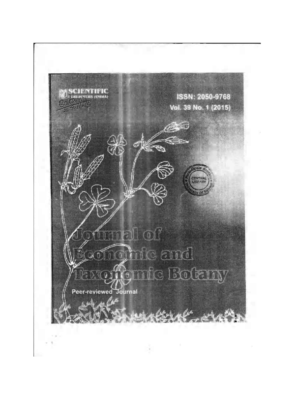 (PDF) STYLOPODIAL DIVERSITY OF SOME SPECIES OF ASTERACEAE WITH THE HELP ...