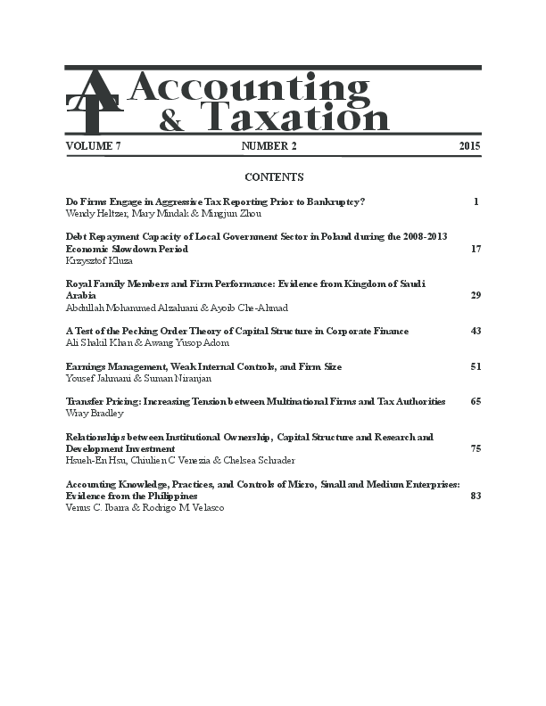 (PDF) Accounting Knowledge, Practices, and Controls of Micro, Small and Medium Enterprises ...