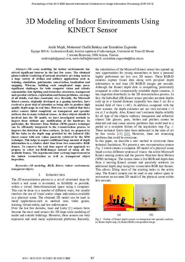 (PDF) Enhancing Indoor 3D Modeling with Kinect