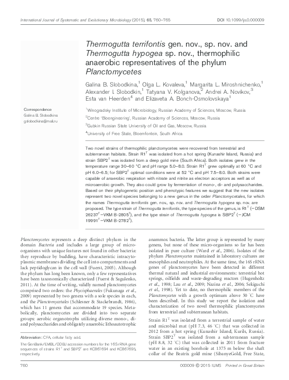 (PDF) Complete genome sequence of Planctomyces brasiliensis type strain ...