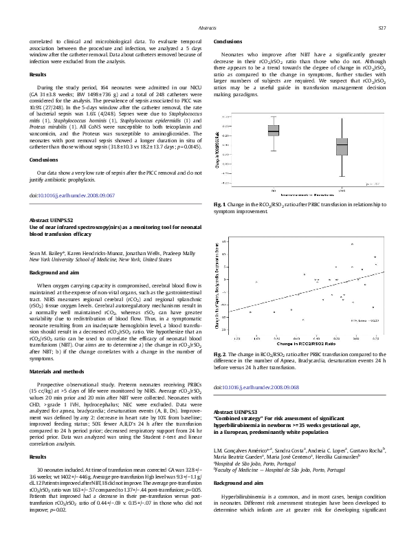 (PDF) Use of near infrared spectroscopy(nirs) as a monitoring tool for neonatal blood ...