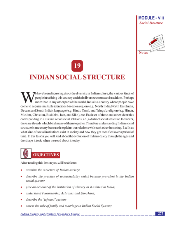(PDF) Social structure