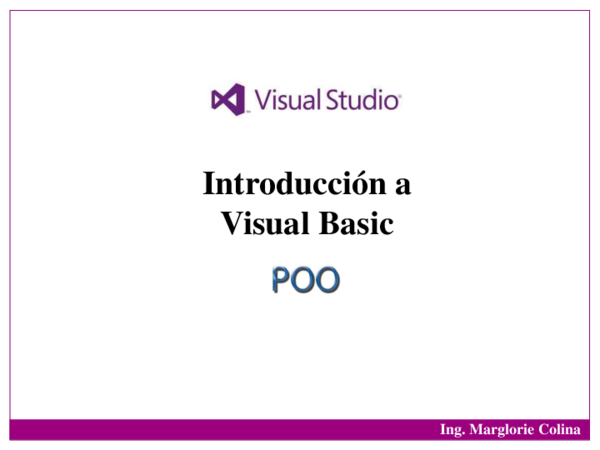 (PDF) Introduccion a visual basic