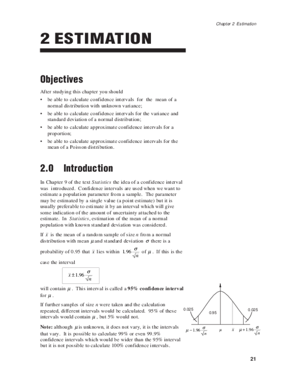 confidence interval for standard deviation