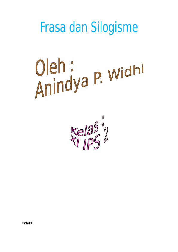 Contoh2 silogisme | yosiridwan hidayat - Academia.edu