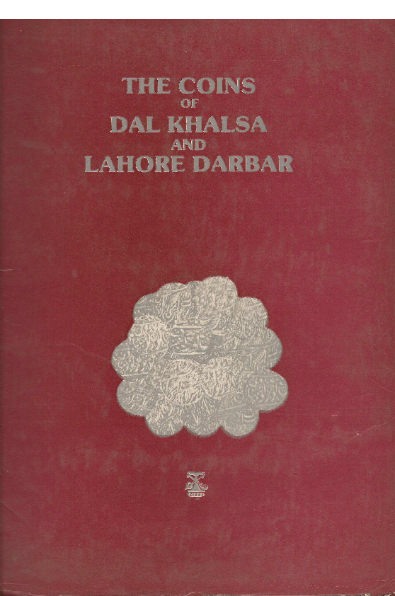 (PDF) The Coins of Dal Khalsa and Lahore Darbar in the Sheesh Mahal Museum, Patiala