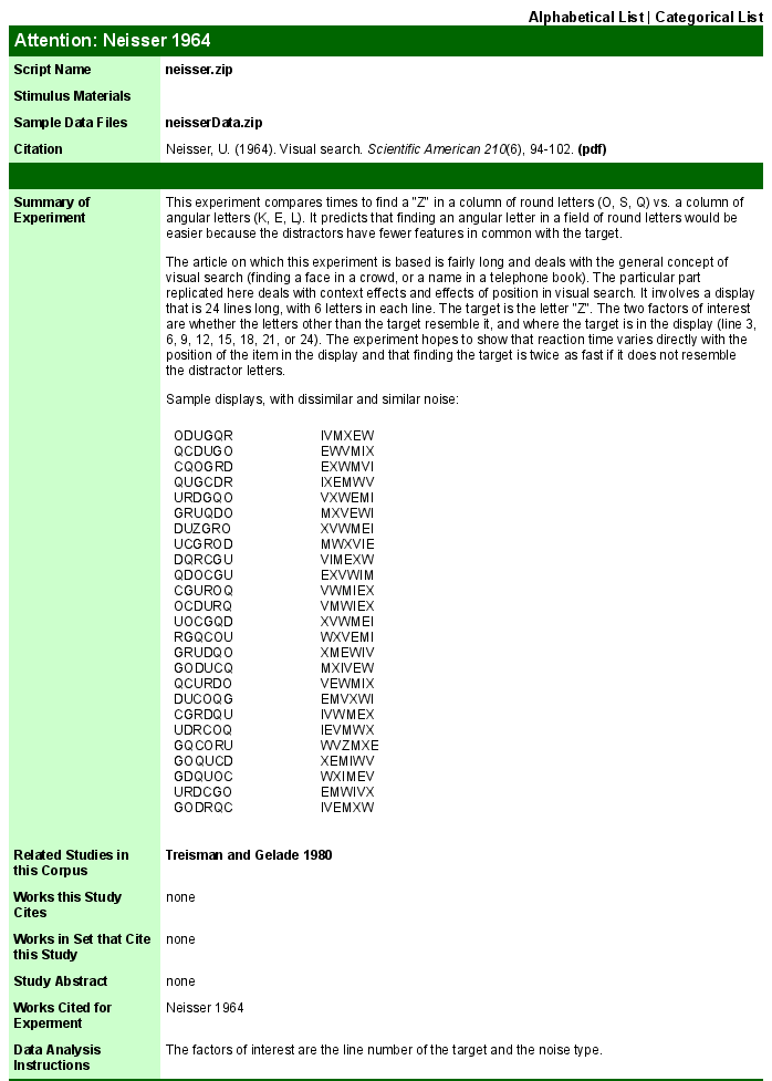 (PDF) STEP Scripts Attention Neisser 1964