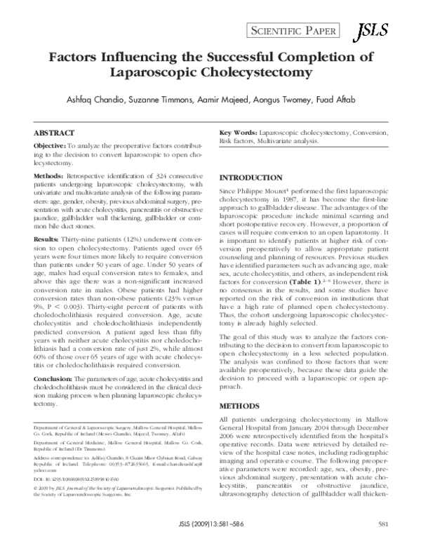 (PDF) Revisiting Mini-Cholecystectomy in Laparoscopic Era – A Retrospective Study | MINITA DEVI ...