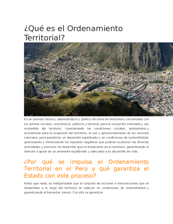 (DOC) Que es el Ordenamiento Territorial | nelson ccaso larico ...
