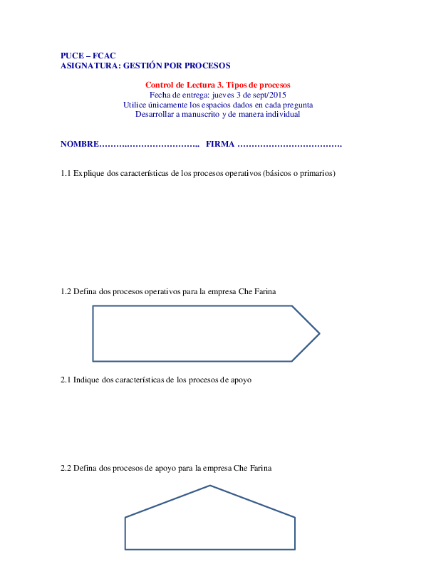 (PDF) CONTROL LECTURA 3 Tipos de Procesos