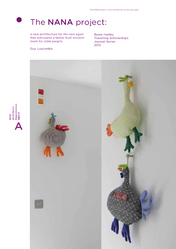 (PDF) The NANA Project: New architecture for the new aged