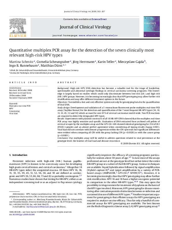 (PDF) Quantitative multiplex PCR assay for the detection of the seven ...
