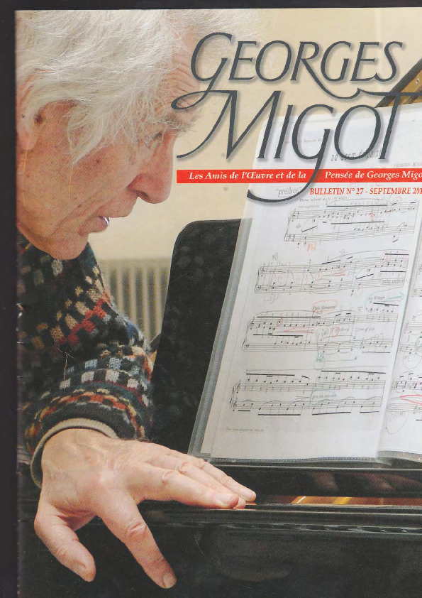 (PDF) Georges Migot et André Jolivet: une relation musicale à découvrir