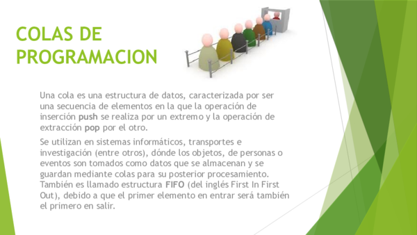 (PPT) COLAS DE PROGRAMACION