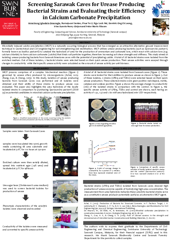 (PDF) Screening Sarawak Caves for Urease Producing Bacterial Strains ...