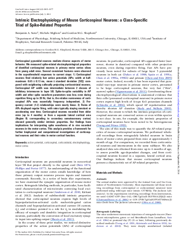(PDF) Faculty of 1000 evaluation for Hierarchical connectivity and ...